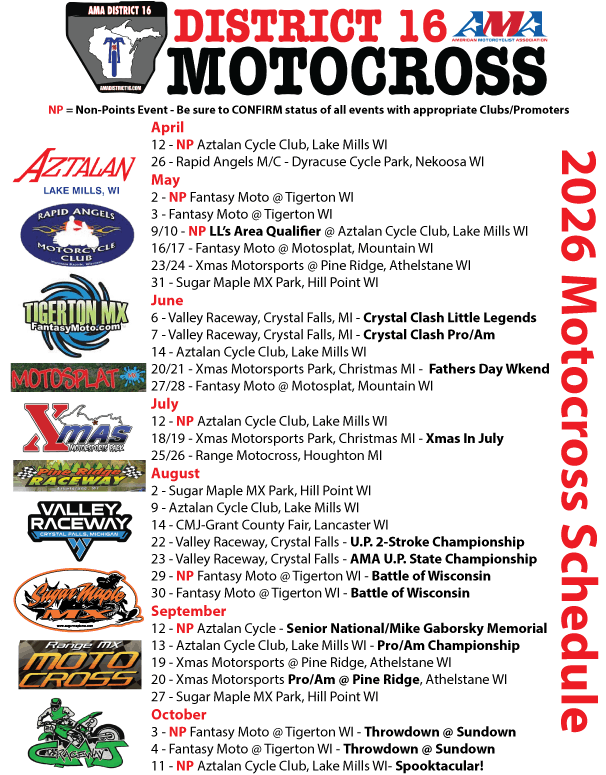 MX Schedule